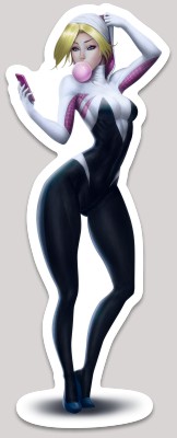 Gwen Sticker – M.R.Gunn Art